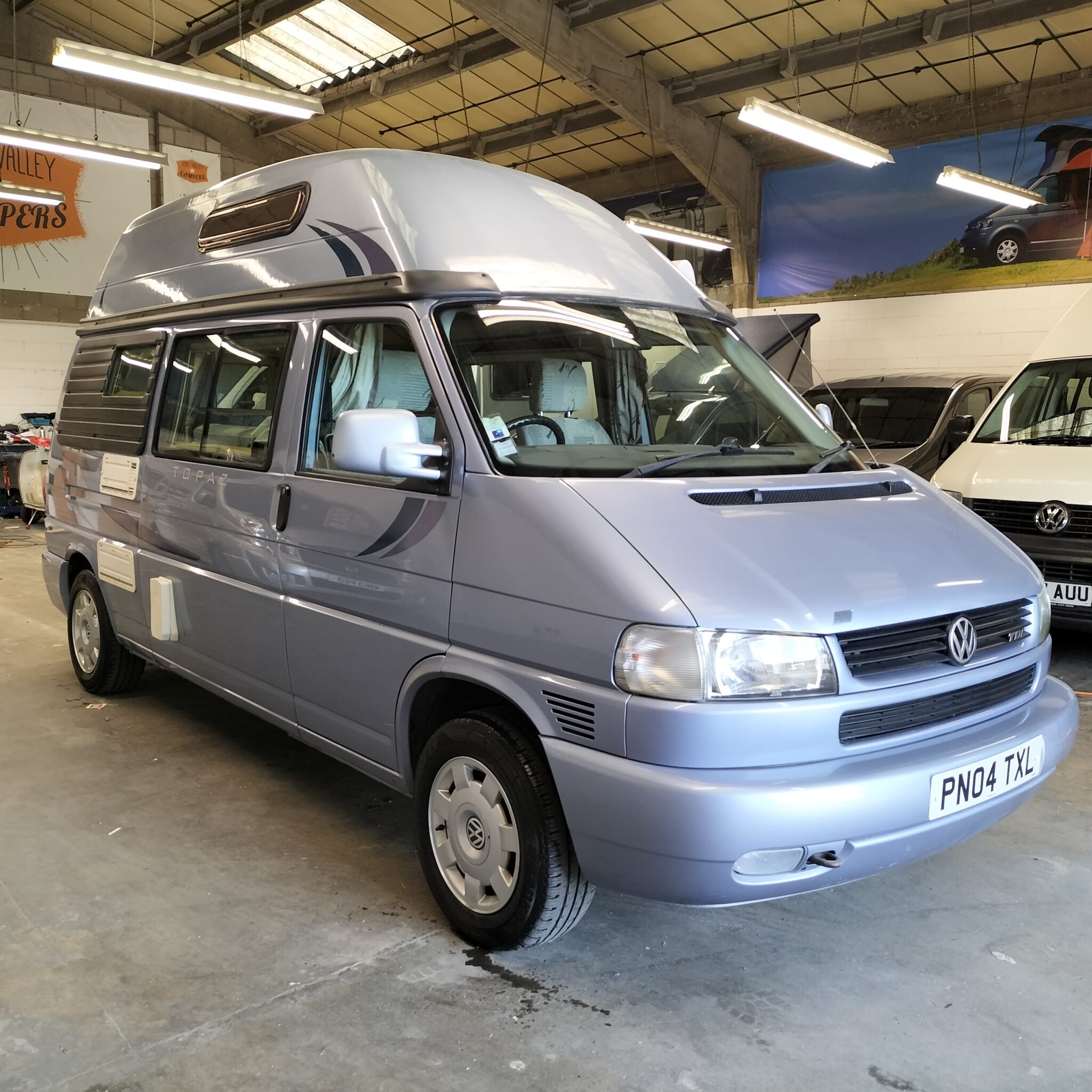 AUTOSLEEPER TOPAZ VW T4 TDI HIGH TOP CAMPERVAN *ABSOLUTELY STUNNING ...